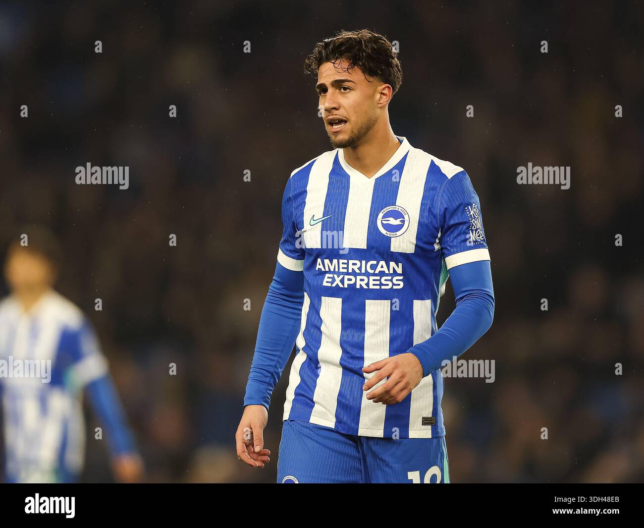 BRIGHTON, ENGLAND - JANUARY 19: Charalampos Kostoulas of Brighton and ...