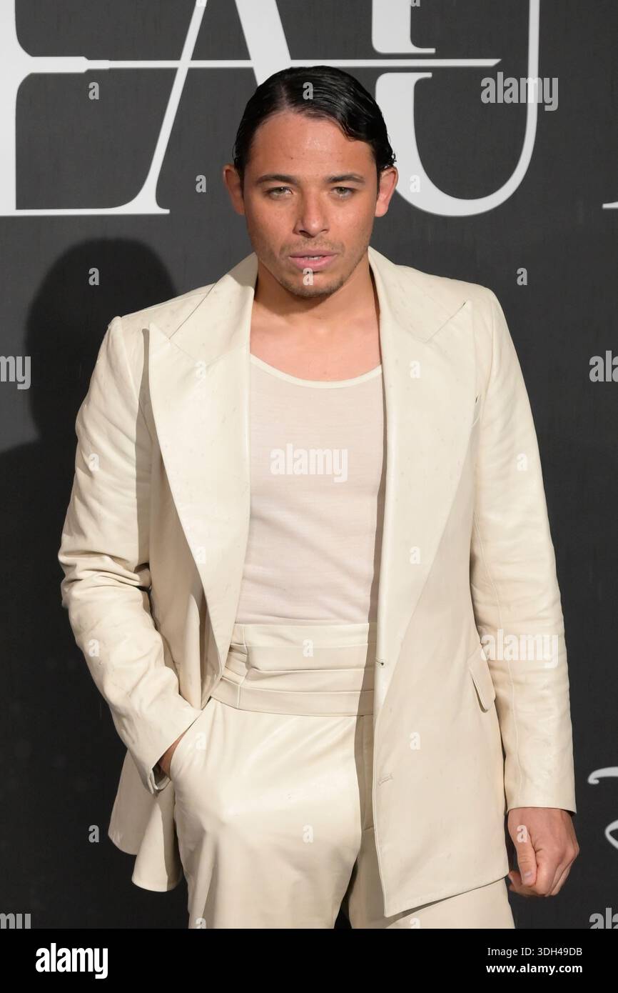 Anthony Ramos attends the Italian premiere of Disney+ series The Beauty ...