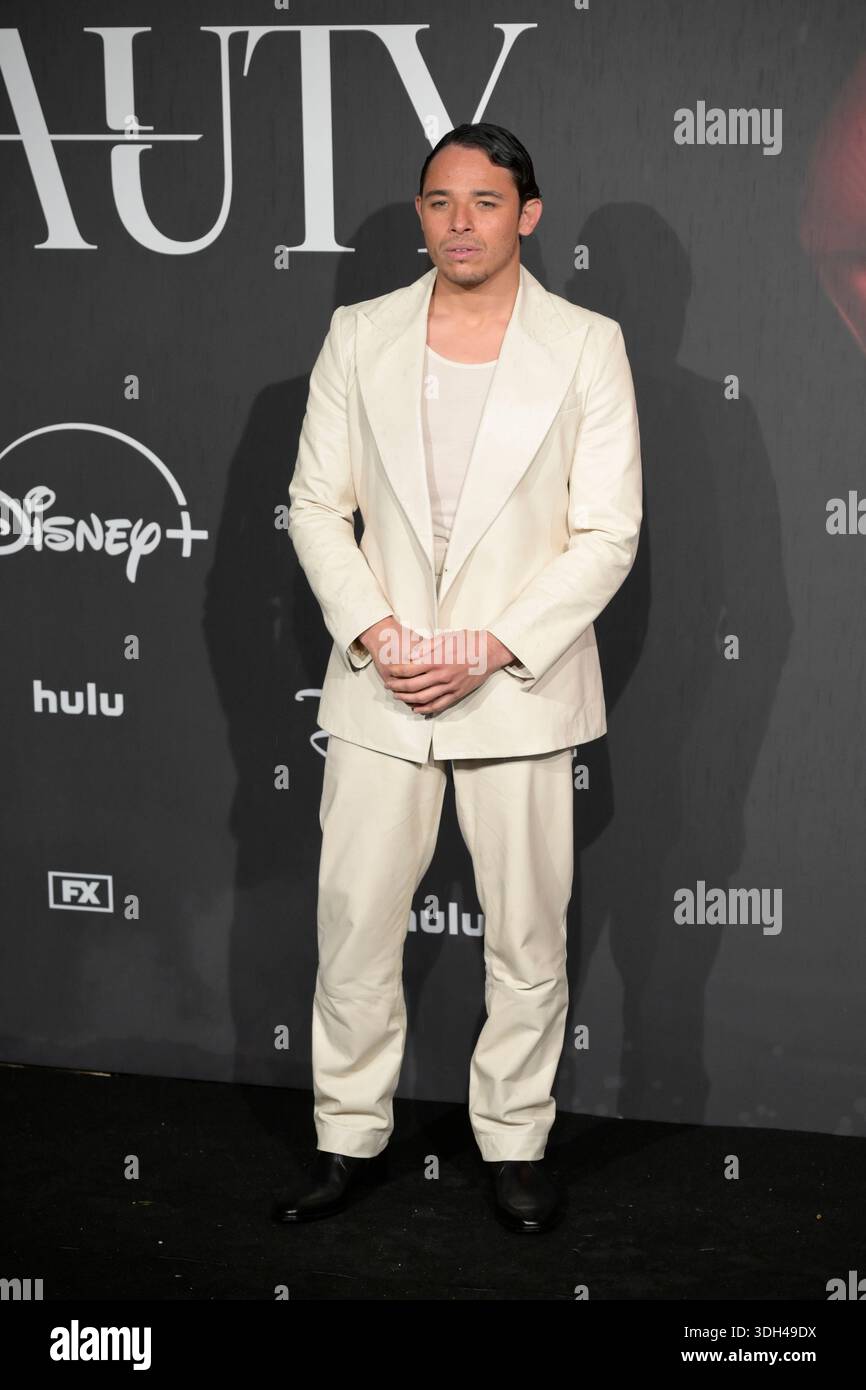 Anthony Ramos attends the Italian premiere of Disney+ series The Beauty ...