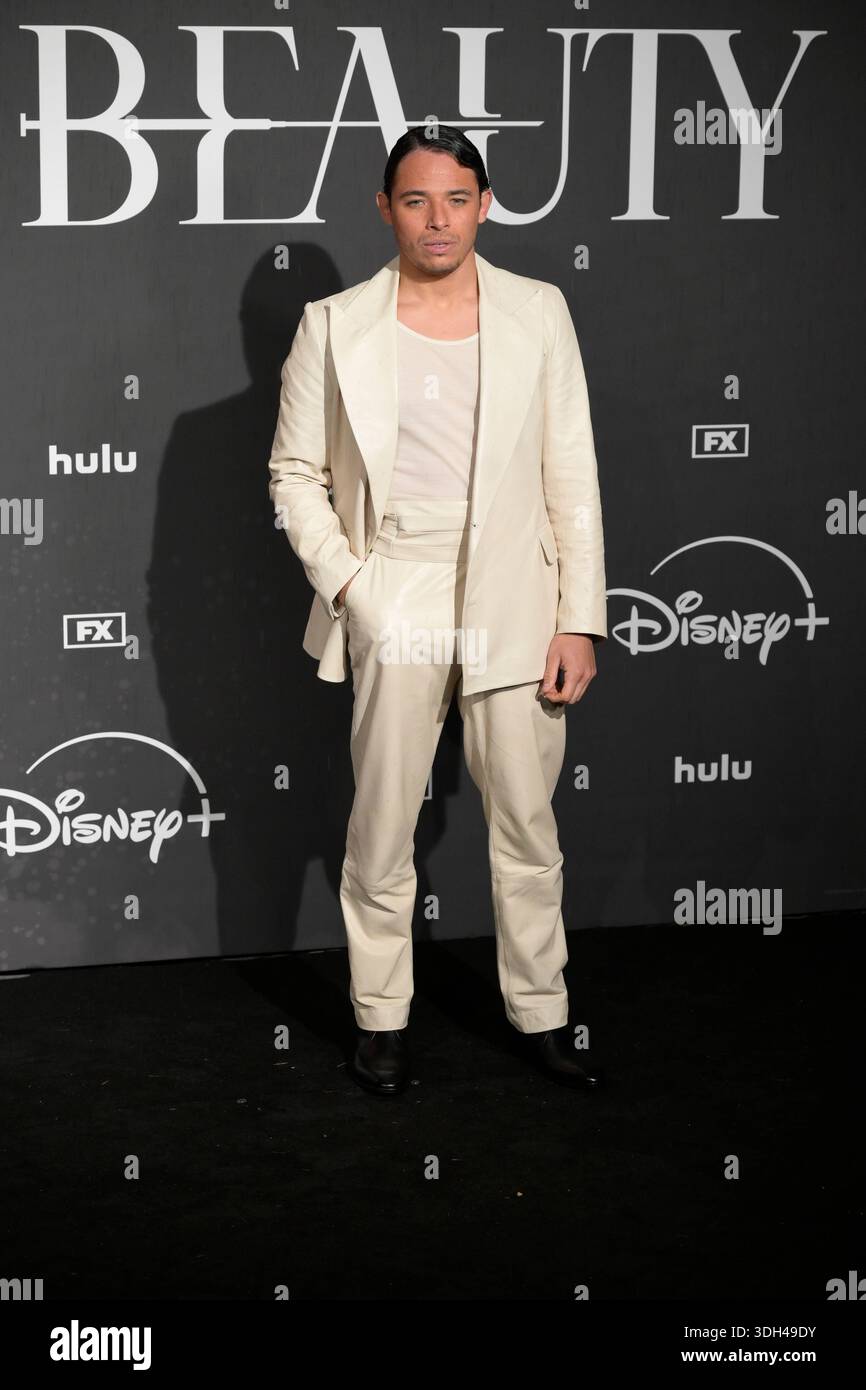 Anthony Ramos attends the Italian premiere of Disney+ series The Beauty ...