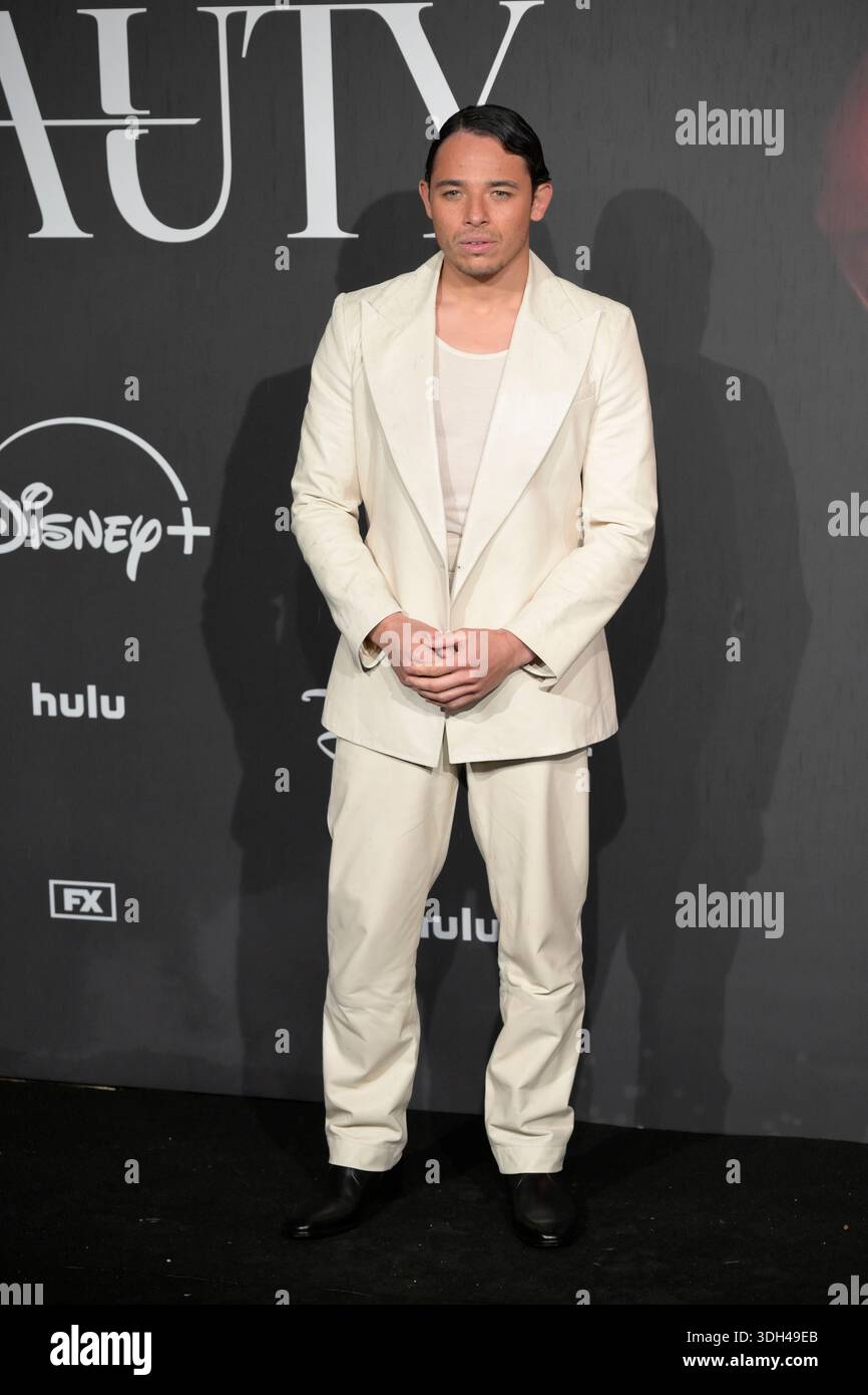 Anthony Ramos attends the Italian premiere of Disney+ series The Beauty ...