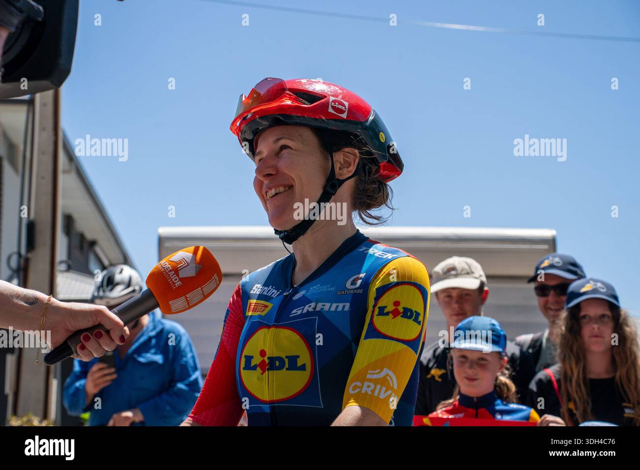 Adelaide, Australia. 19th Jan, 2026. Amanda Spratt (61 Lidl - Trek ...
