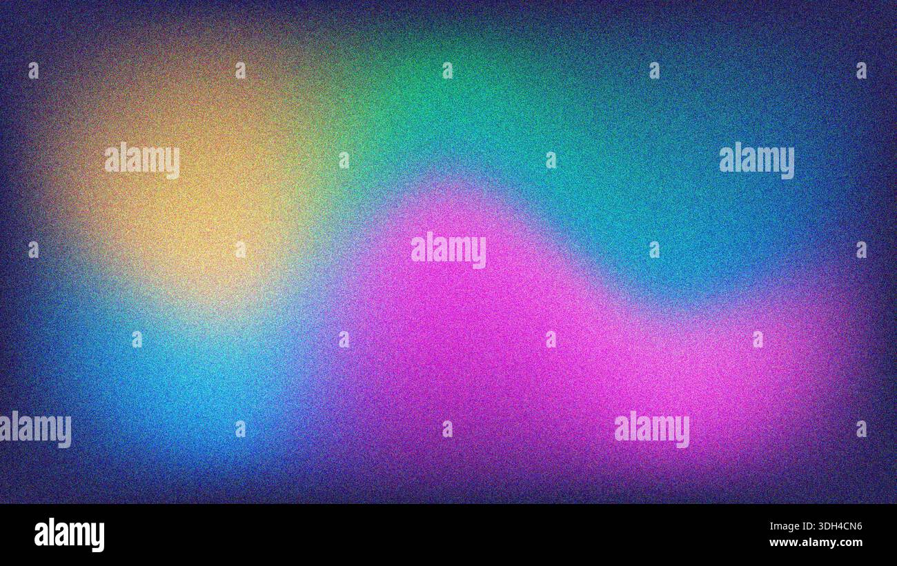 4K colorful grainy gradient background. Retro grainy gradient ...