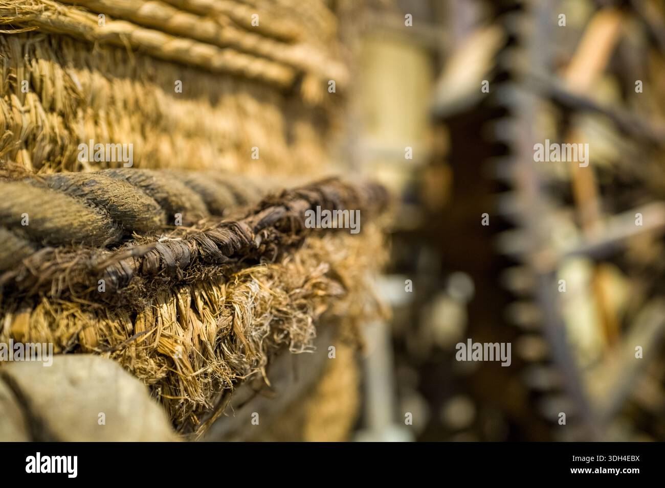 Soy straw rope hi-res stock photography and images - Alamy