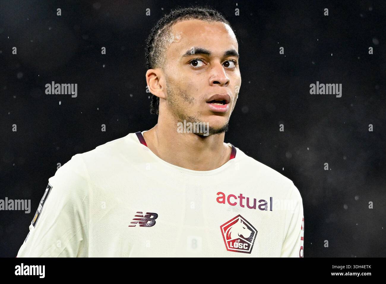 Ethan Mbappe during the Ligue 1 football (soccer) match Paris Saint ...