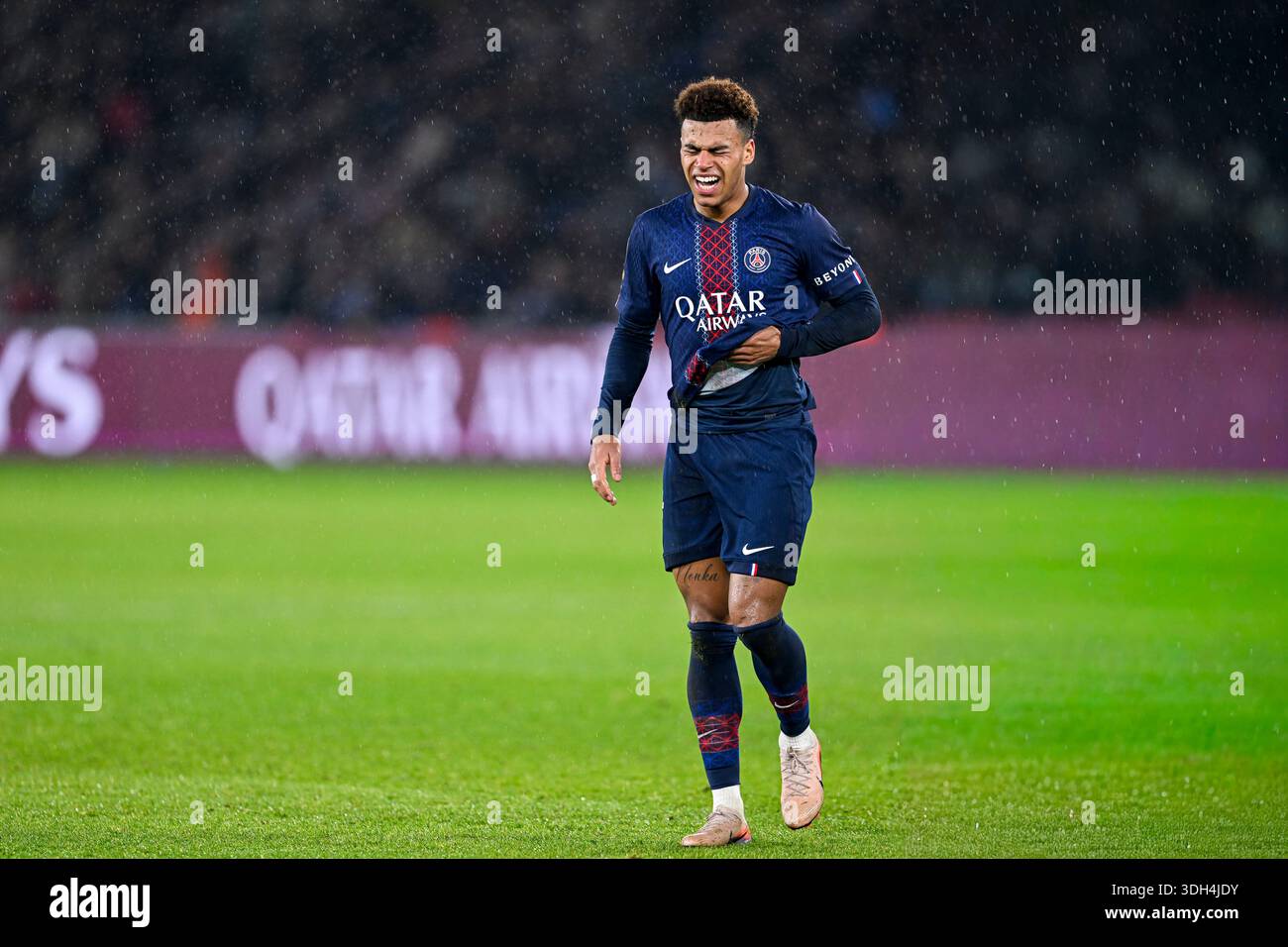 Desire Doue during the Ligue 1 football (soccer) match Paris Saint ...