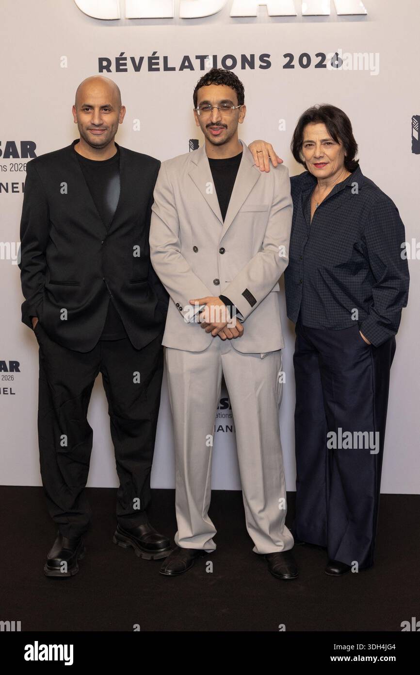 Amine Adjina, Younès Boucif, Hiam Abbass attends the 'Cesar ...