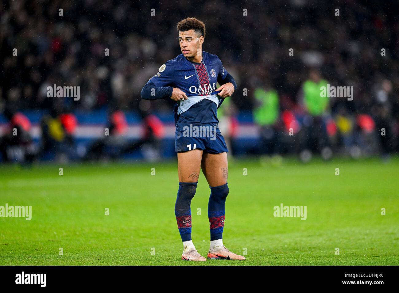 Desire Doue during the Ligue 1 football (soccer) match Paris Saint ...