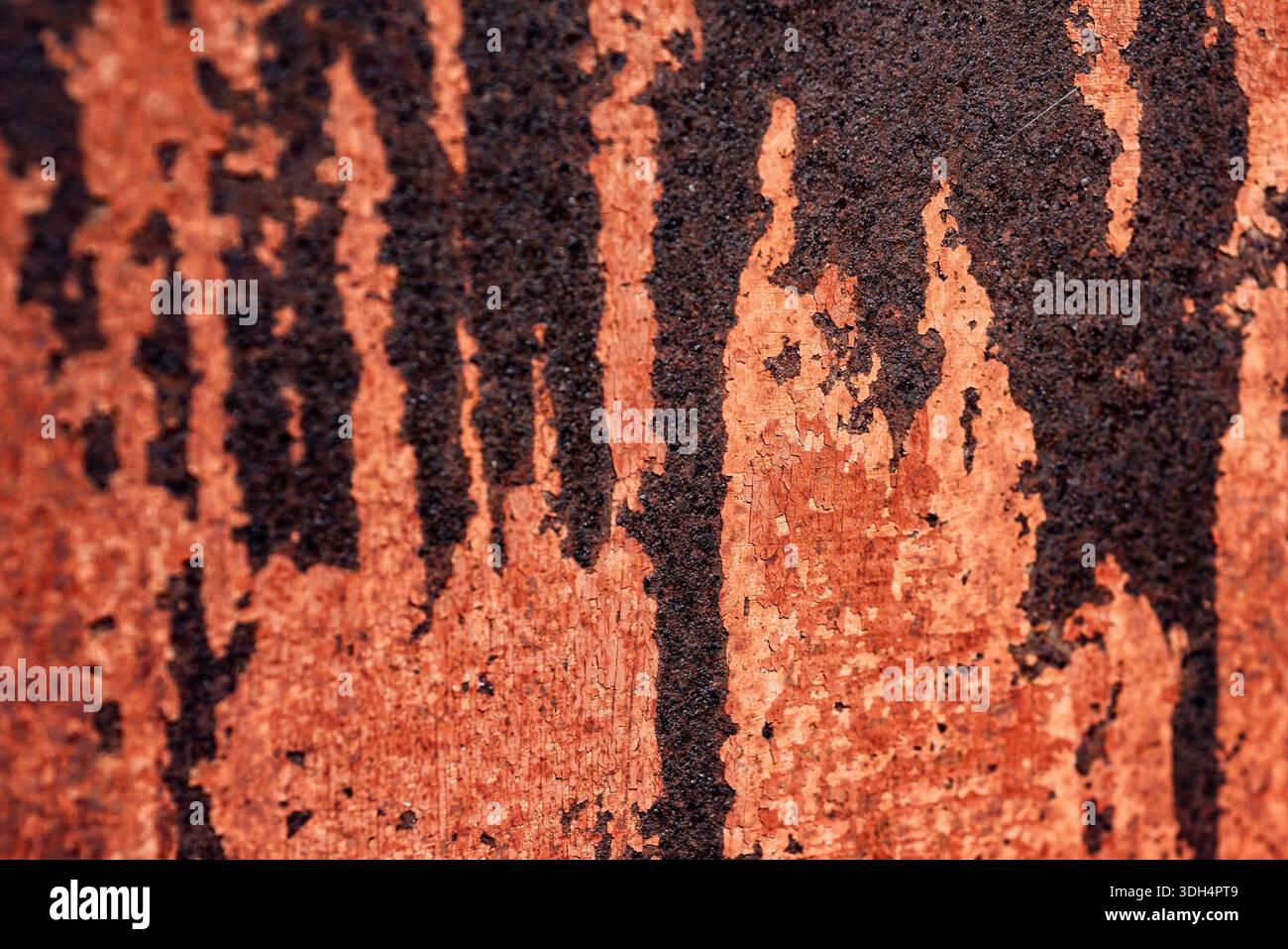Rust texture on corroded metal surface. Rust background with iron ...