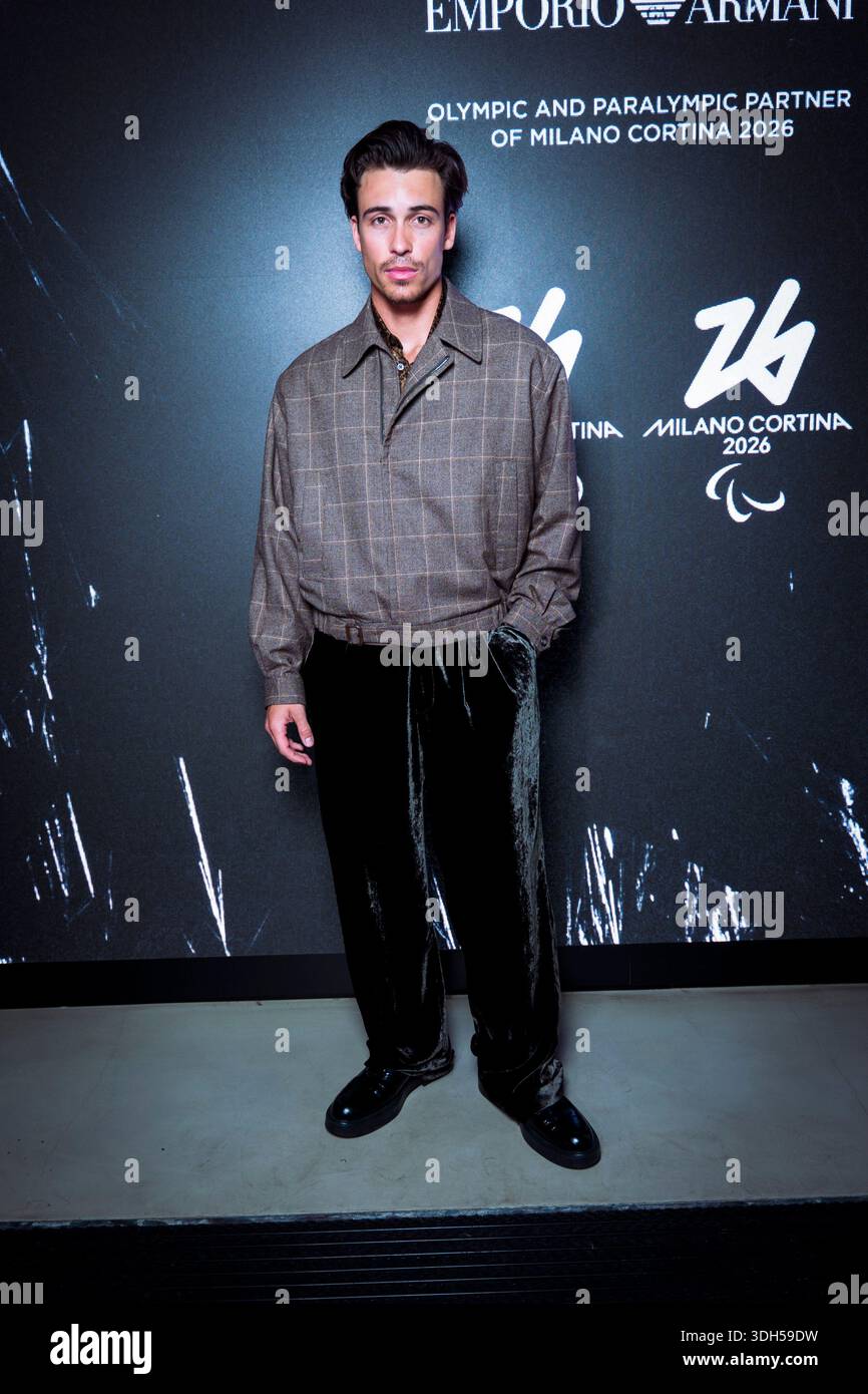 Tim Schaecker Milan Fashion Week - Men F/W 2026-27 Ea7 Celebrates The ...