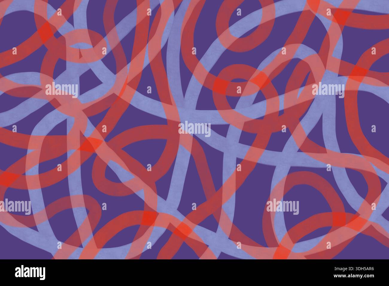 Chaotic blend lines shapes hi-res stock photography and images - Alamy