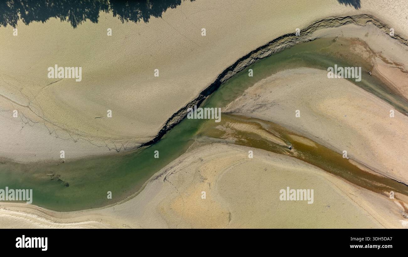 Italy the image captures river landscape hi-res stock photography and ...