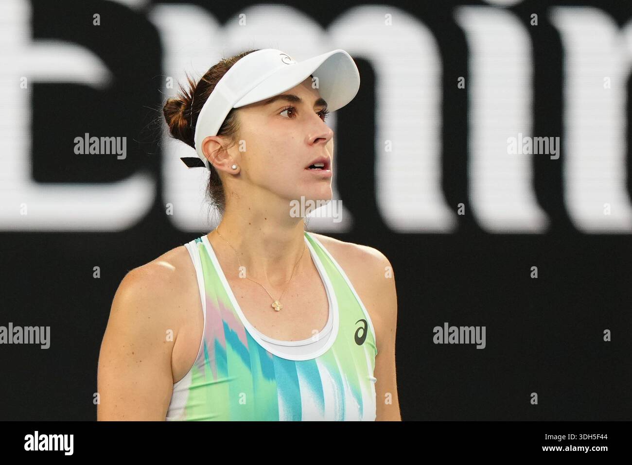 Melbourne, Victoria, Australia. 20th Jan 2026. Belinda Bencic (SUI) is ...