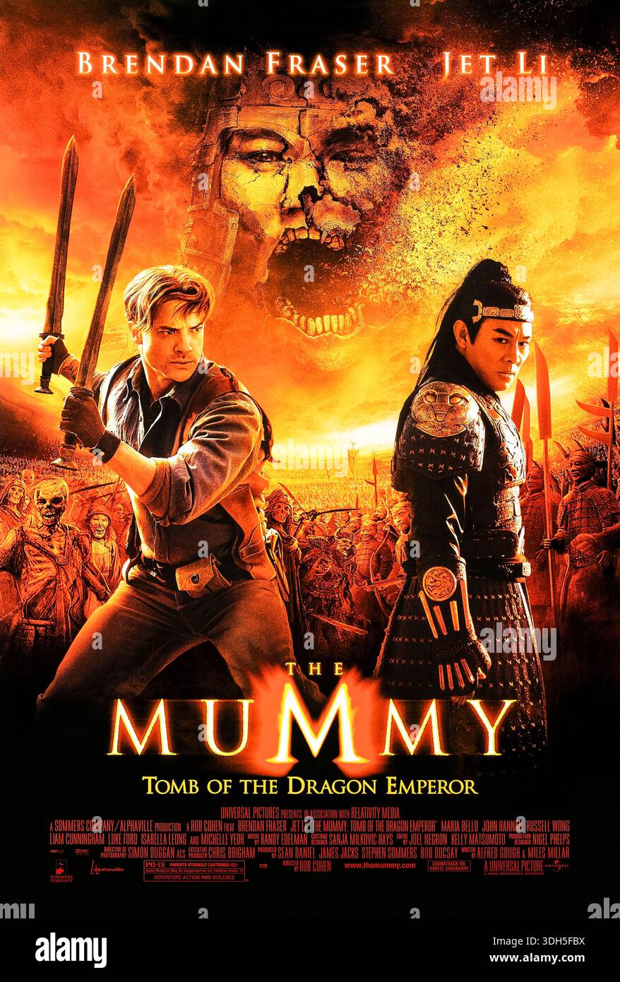 Brendan fraser the mummy tomb hi-res stock photography and images - Alamy