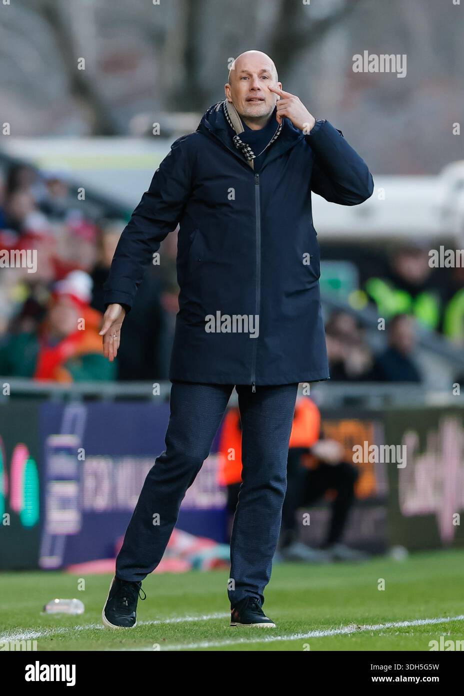 Norwich City head coach Philippe Clement during the Sky Bet ...