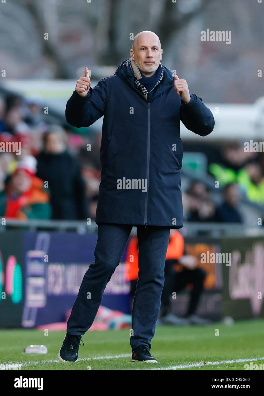 Norwich City head coach Philippe Clement during the Sky Bet ...