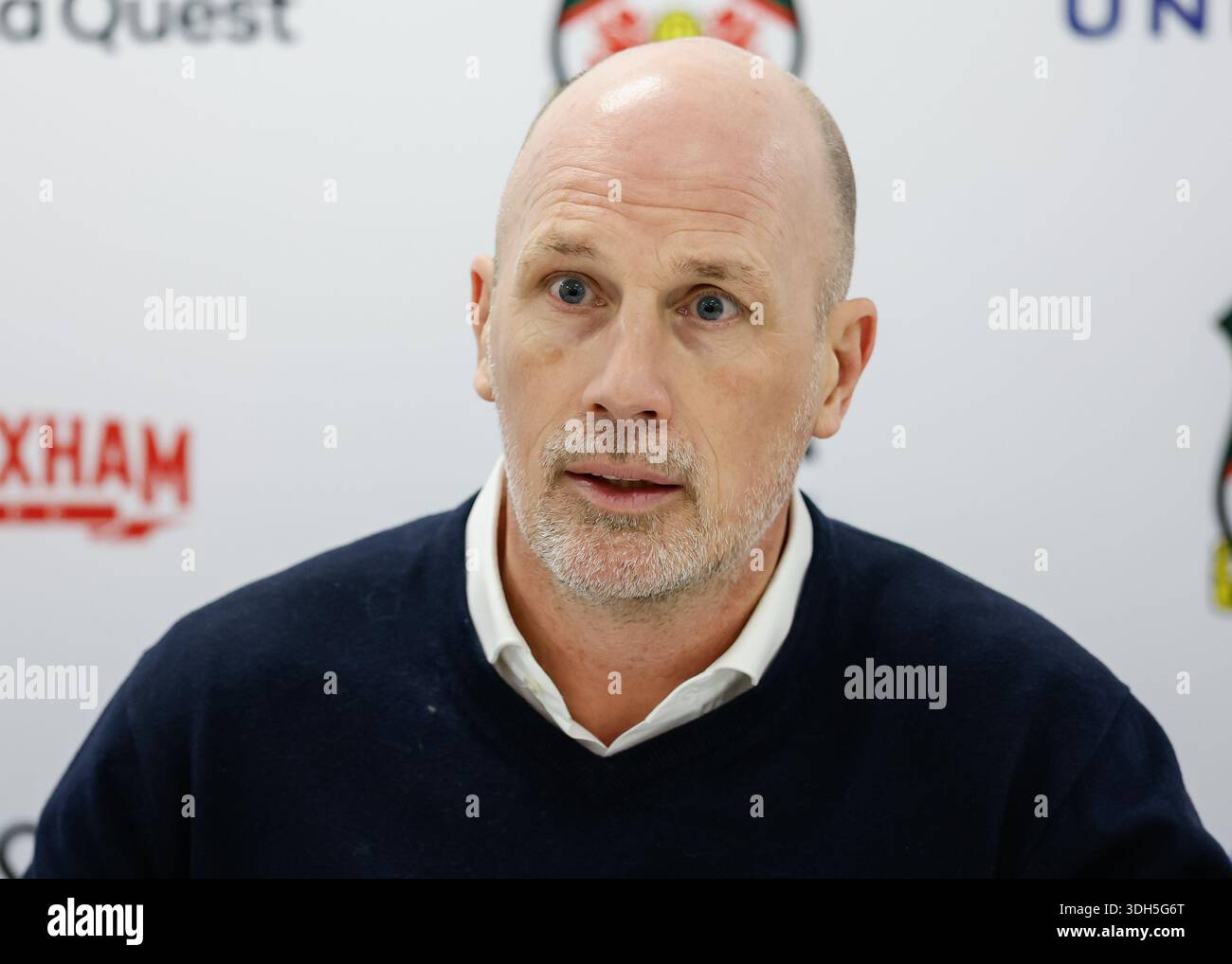 Norwich City head coach Philippe Clement speaks with the media at a ...