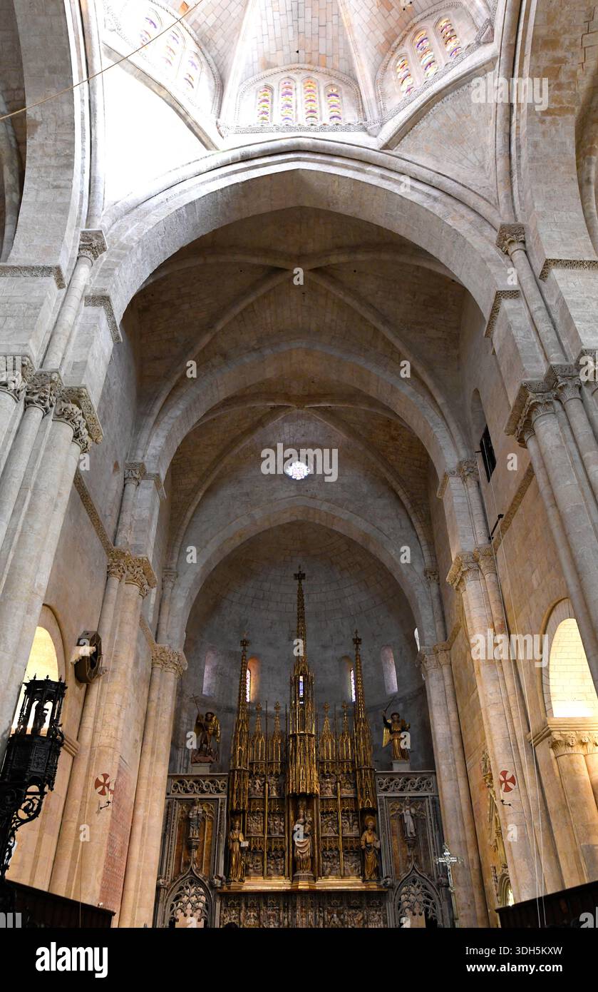 Tarragona city, Santa Tecla cathedral (romanesque and Gothic, 12-14th ...