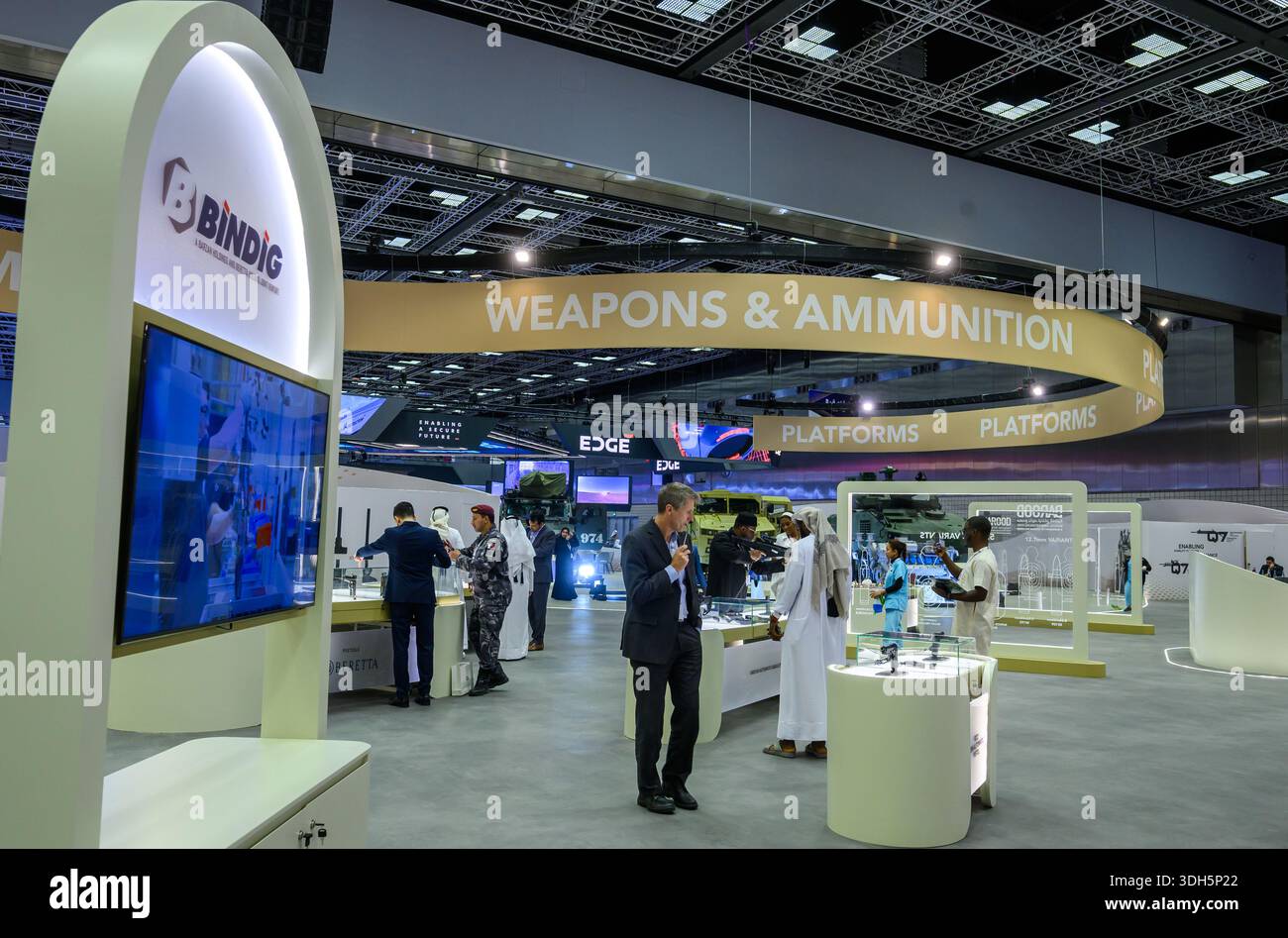 Doha, Qatar. 19th Jan, 2026. Attendees visit the Doha International ...