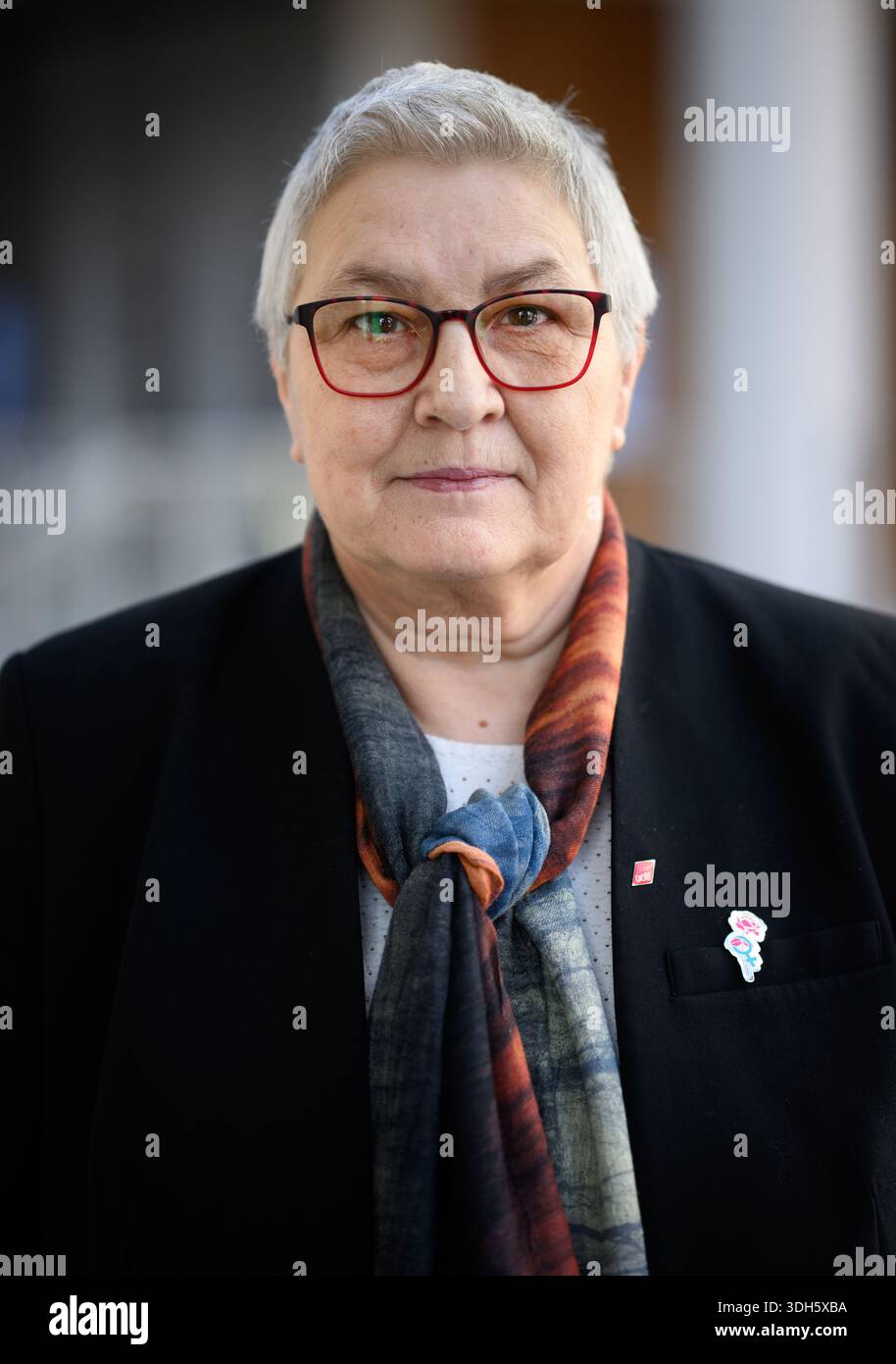 Berlin, Germany. 20th Jan, 2026. Elke Hannack, member of the Executive ...