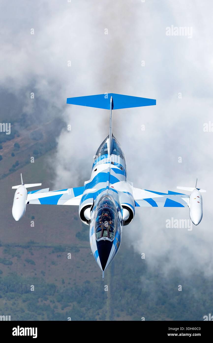 Air to air image of a Lockheed Martin TF-104G Starfighter operated by ...