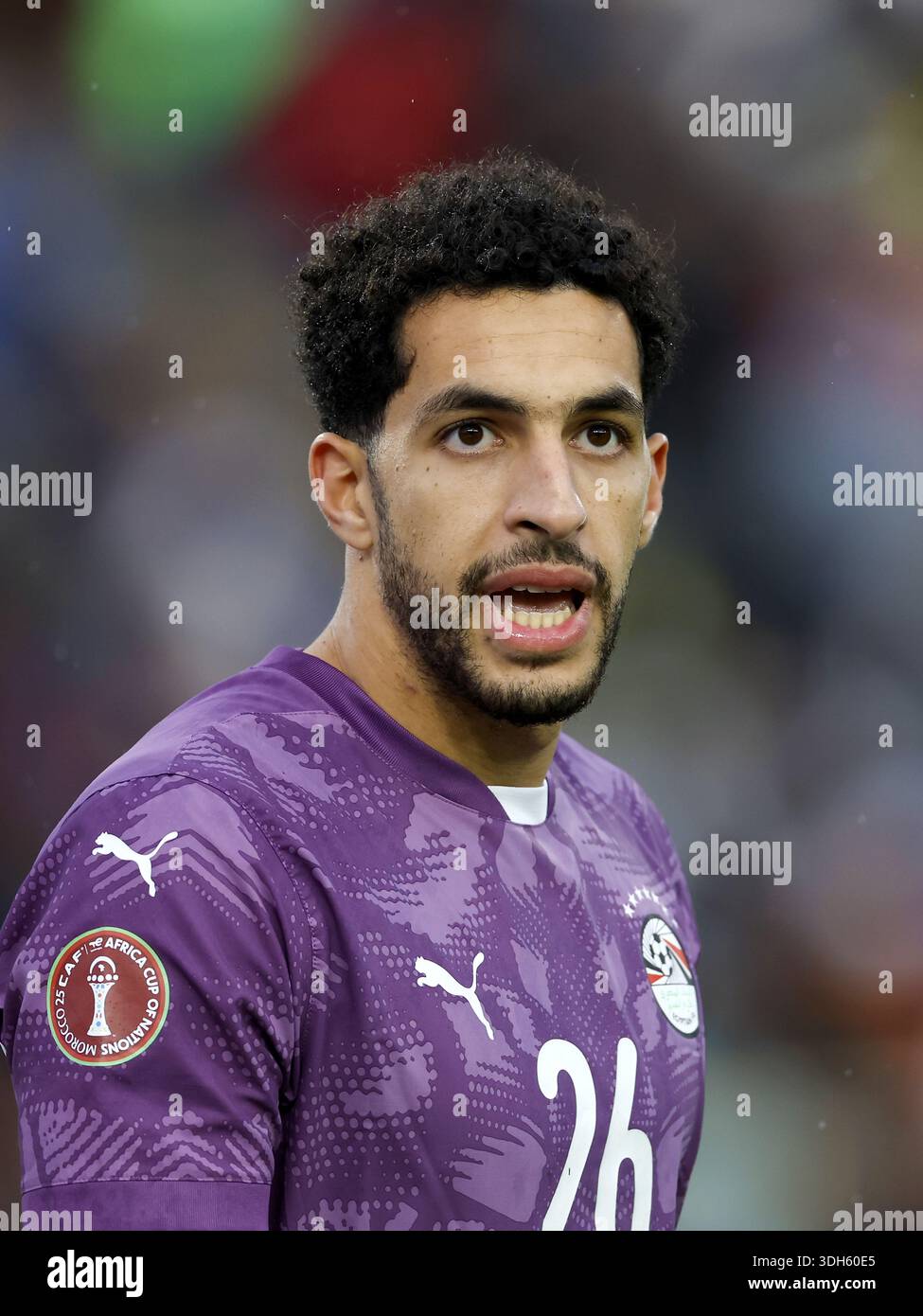 CASABLANCA - Egypt goalkeeper Mostafa Shobeir during the Africa Cup of ...