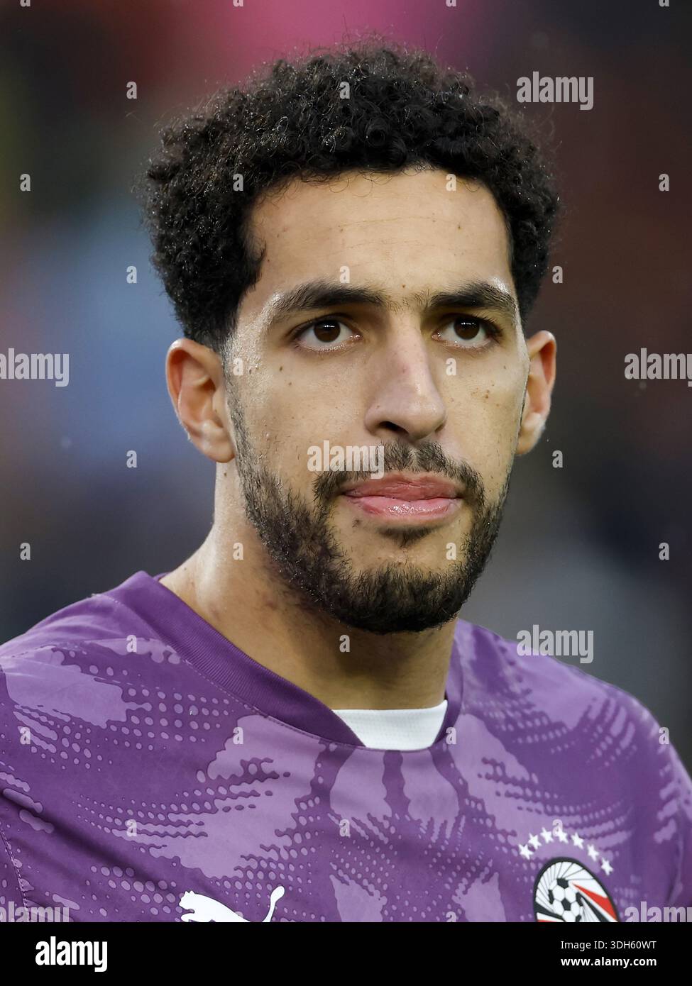CASABLANCA - Egypt goalkeeper Mostafa Shobeir during the Africa Cup of ...