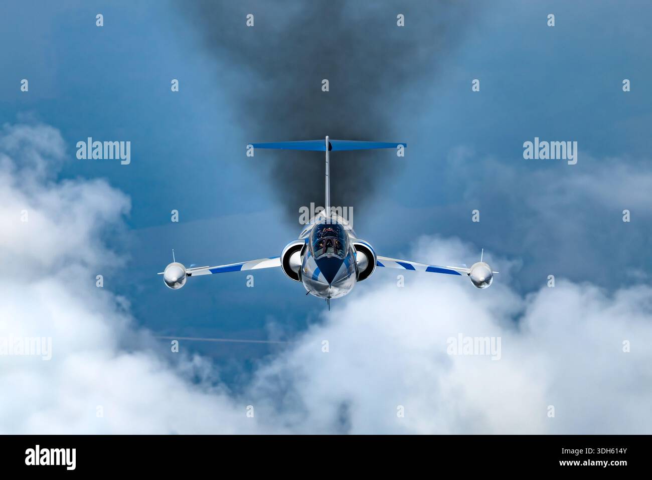 The Lockheed Martin TF-104G Starfighter, registered N992SF, previously ...