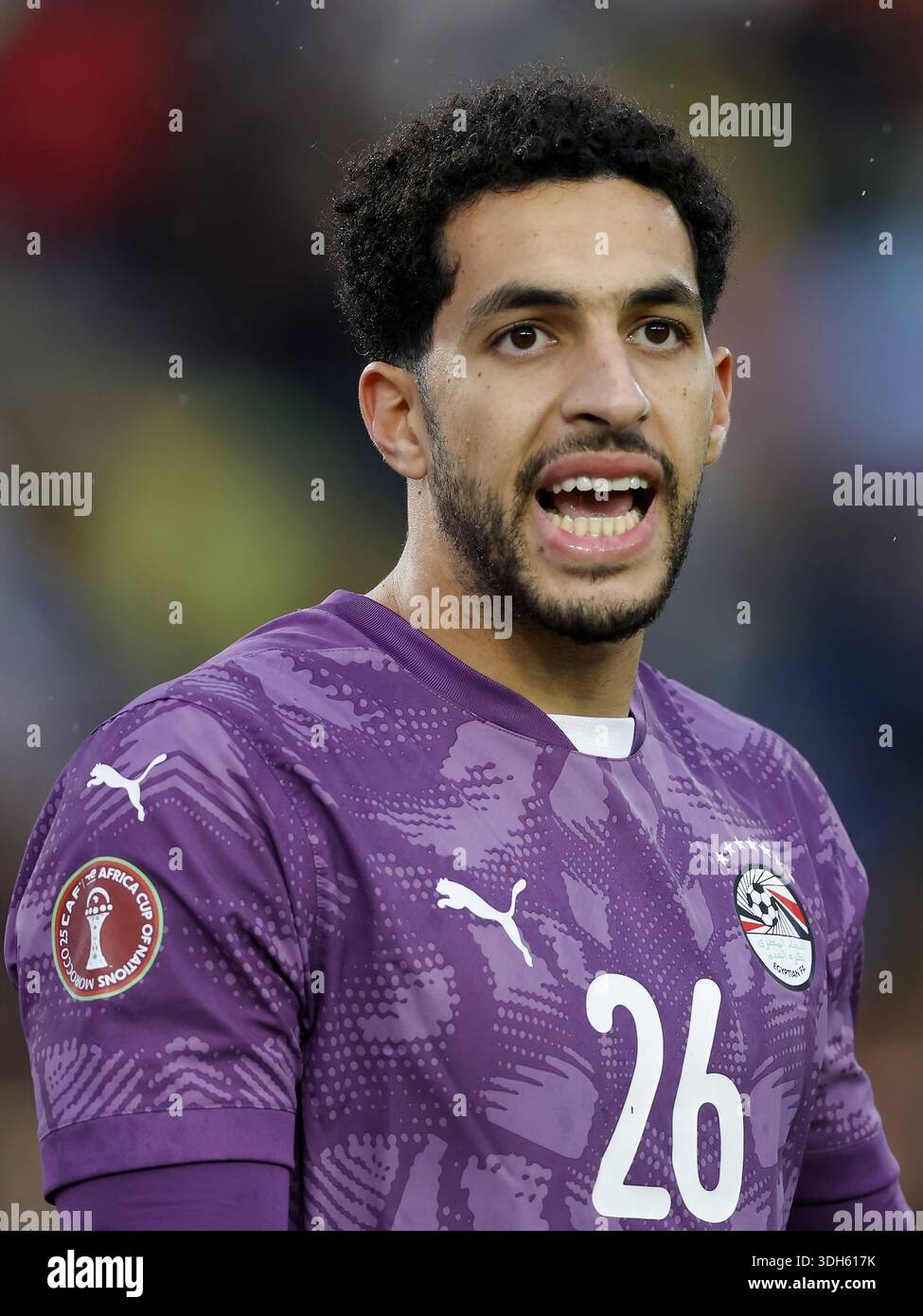 CASABLANCA - Egypt goalkeeper Mostafa Shobeir during the Africa Cup of ...