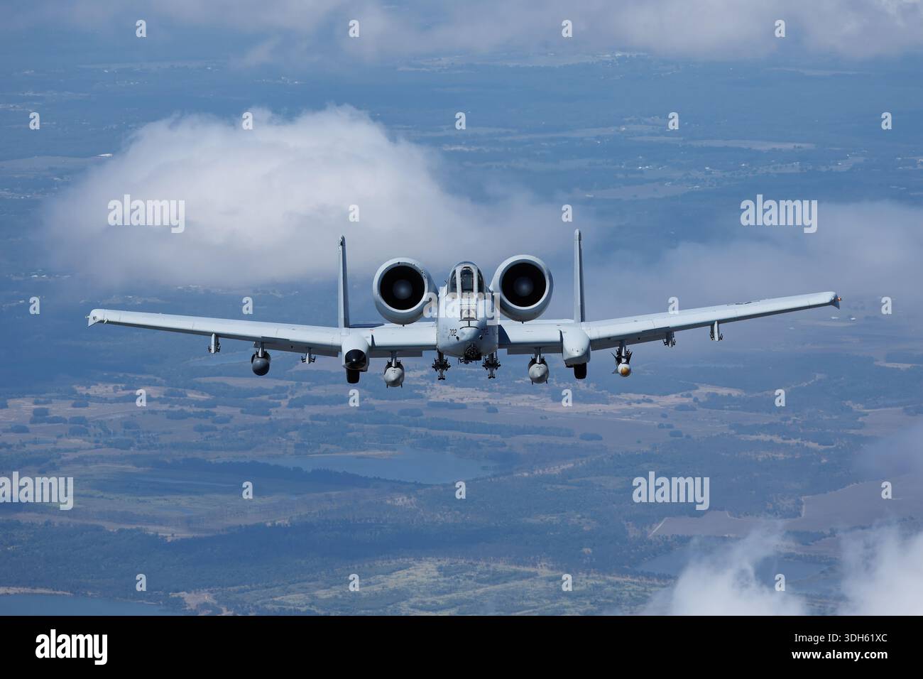 A U.S. Air Force Fairchild A-10 Thunderbolt II, registration 78-0702 ...