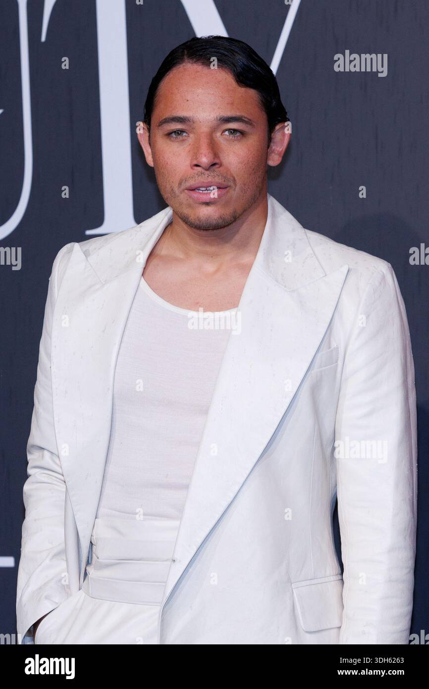 Rome, Italy. 19th Jan, 2026. Anthony Ramos attends the red carpet for ...