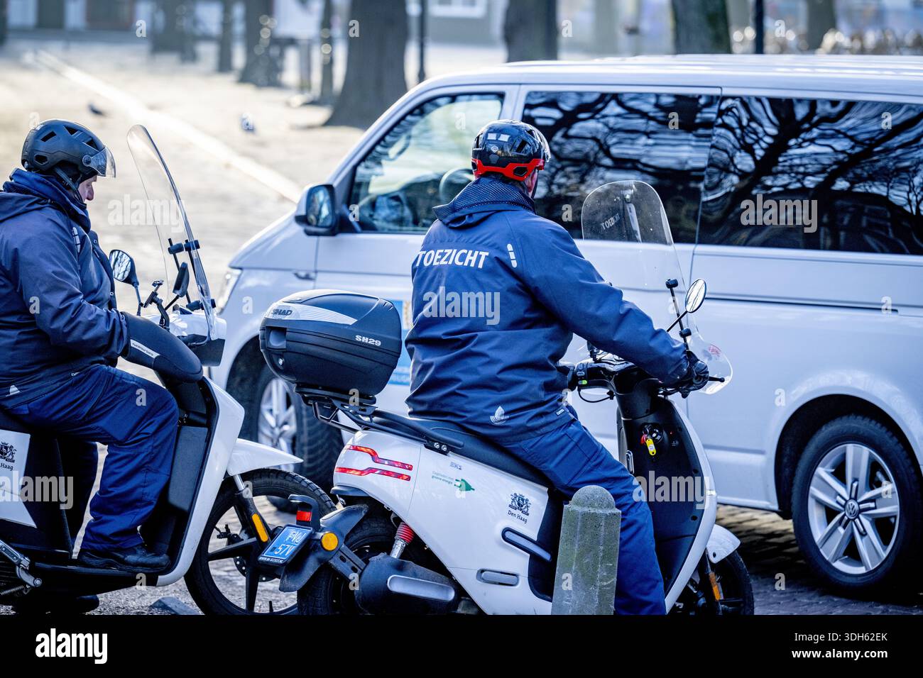 THE HAGUE - Monitoring the scooter. ROBIN UTRECHT /ANP netherlands out ...