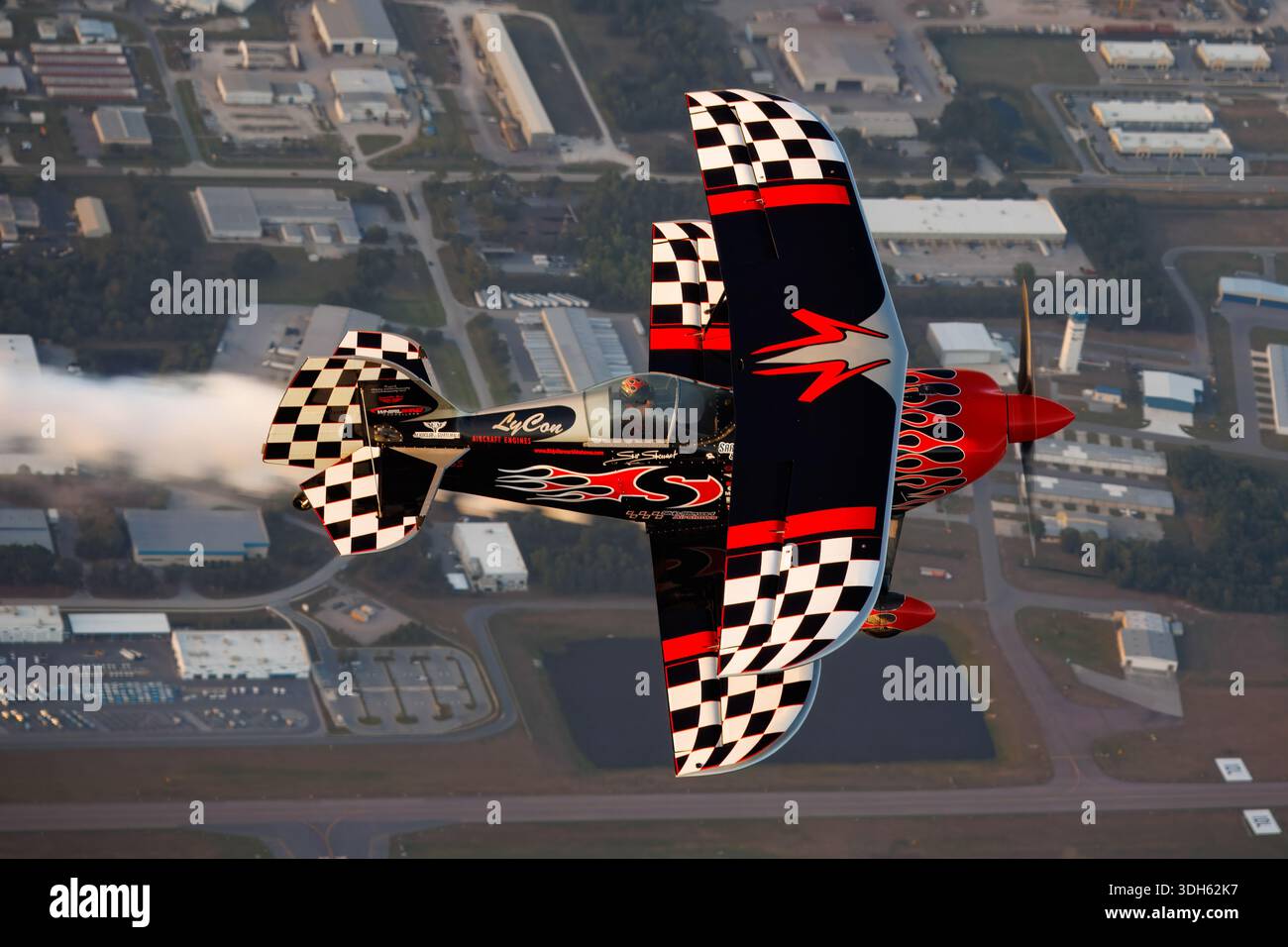 The Pitts S-2S Prometheus, Reg. N540S, piloted by Skip Stewart, is a ...