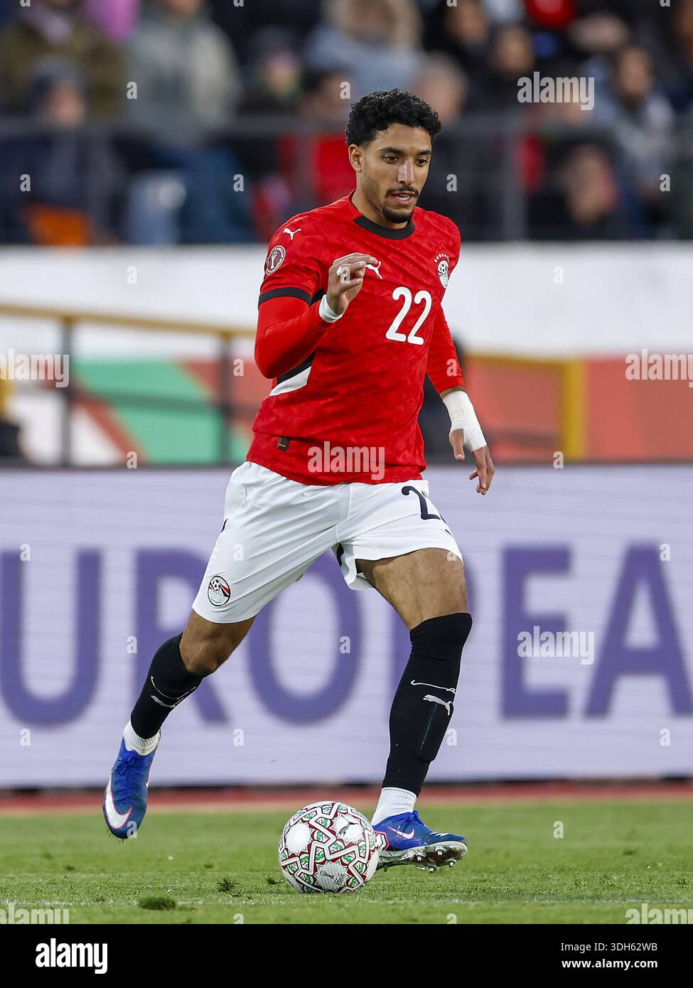 CASABLANCA - Omar Marmoush of Egypt during the Africa Cup of Nations ...
