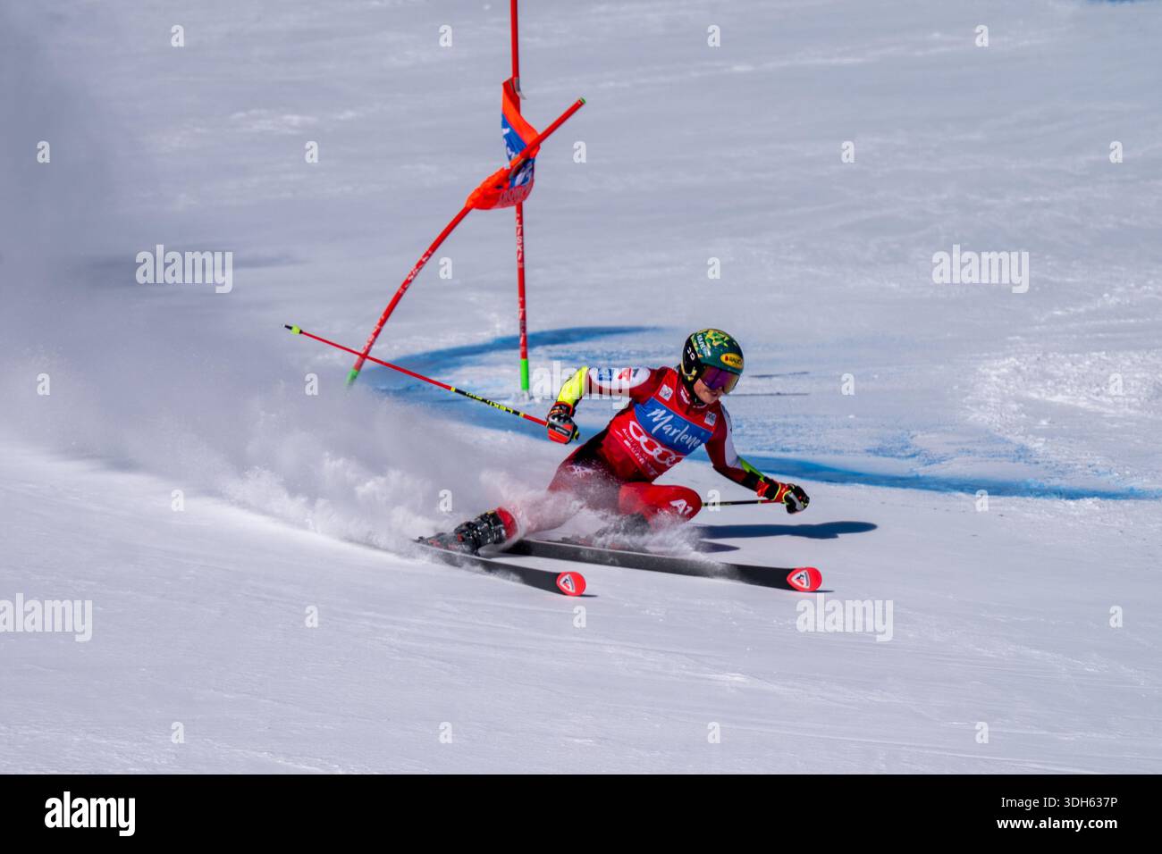 Kronplatz, Italy. 20th Jan, 2026. Julia Scheib (AUT) during giant ...