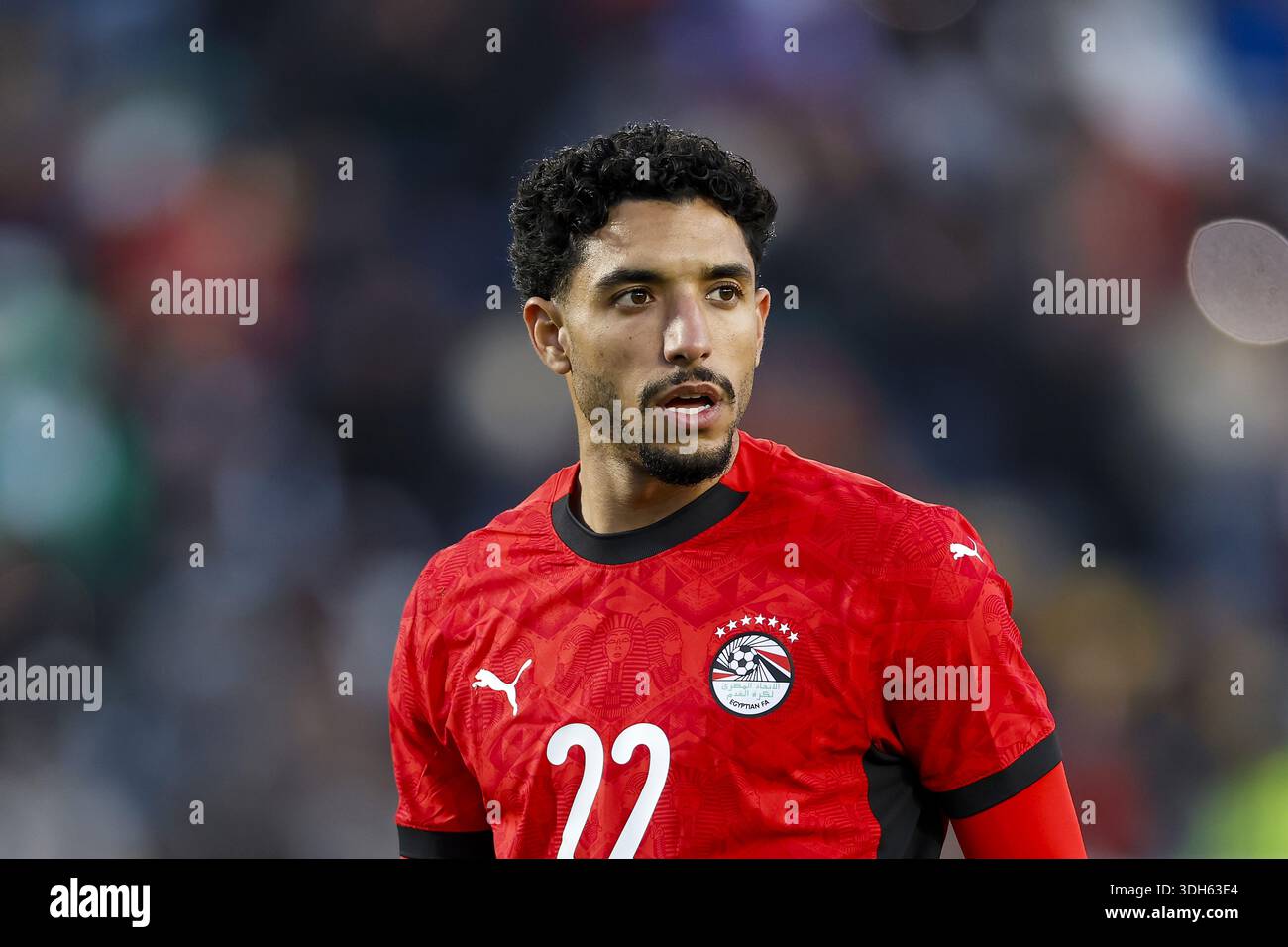 CASABLANCA - Omar Marmoush of Egypt during the Africa Cup of Nations ...