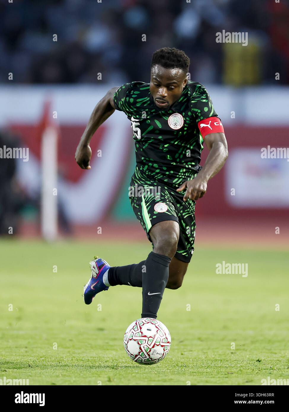 CASABLANCA - Moses Simon of Nigeria during the Africa Cup of Nations ...