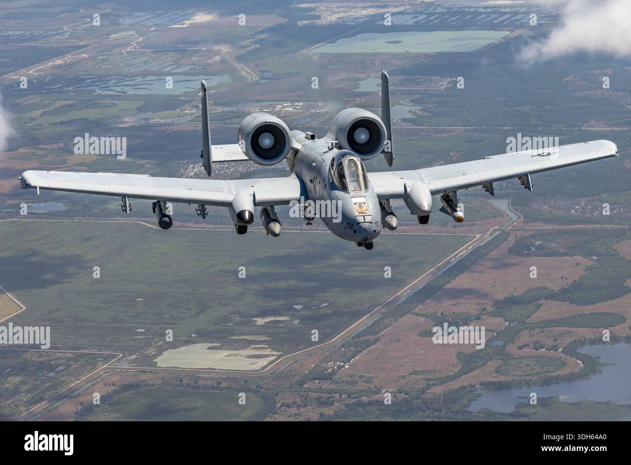 The U.S. Air Force Fairchild A-10 Thunderbolt II 'Warthog ...