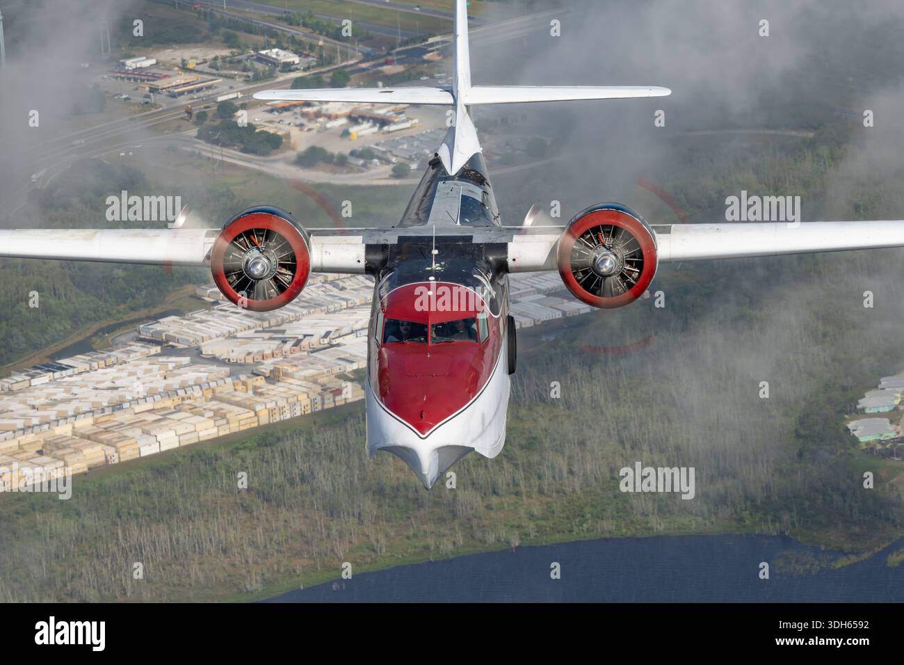 At Sun N Fun Aerospace Expo Florida 2025, the Grumman G-73 Mallard ...