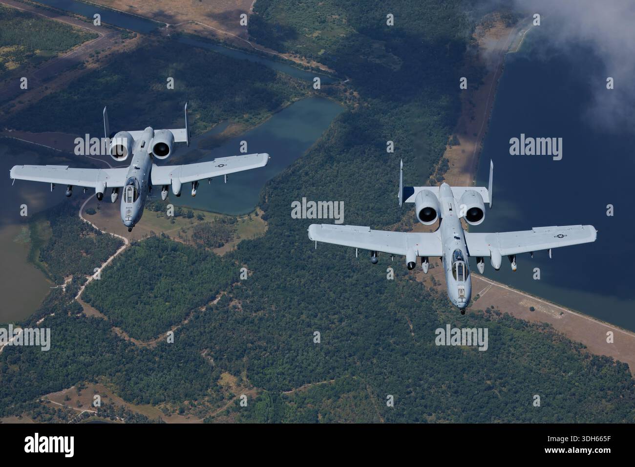 The Fairchild A-10 Thunderbolt II, 'Warthog', registrations 78-0626/A10 ...