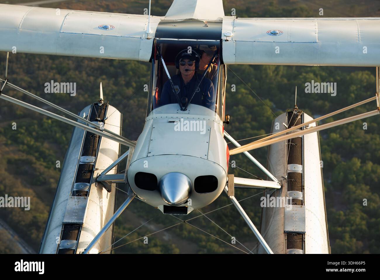The Piper PA-18 Super Cub N6738C, a single-engine, high-wing aircraft ...