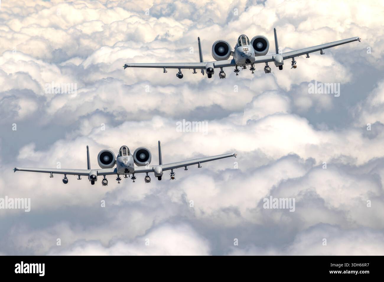 U.S. Air Force Fairchild A-10 Thunderbolt II aircraft, registrations 78 ...