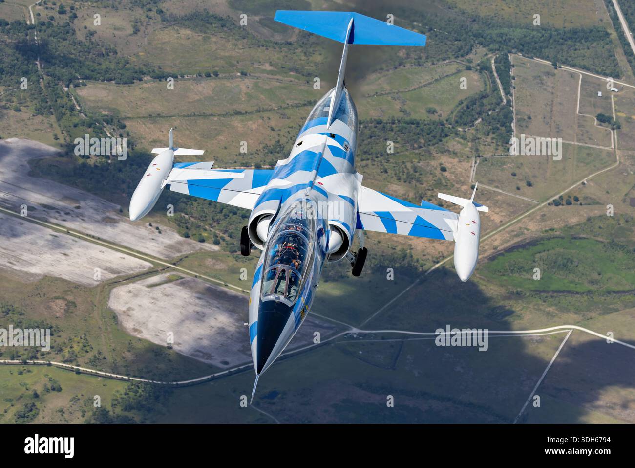 The Lockheed Martin TF-104G Starfighter, operated by Starfighters ...