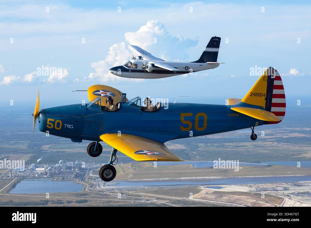 At Sun N Fun Aerospace Expo 2025, the Fairchild M-62A Cornell PT-19 ...