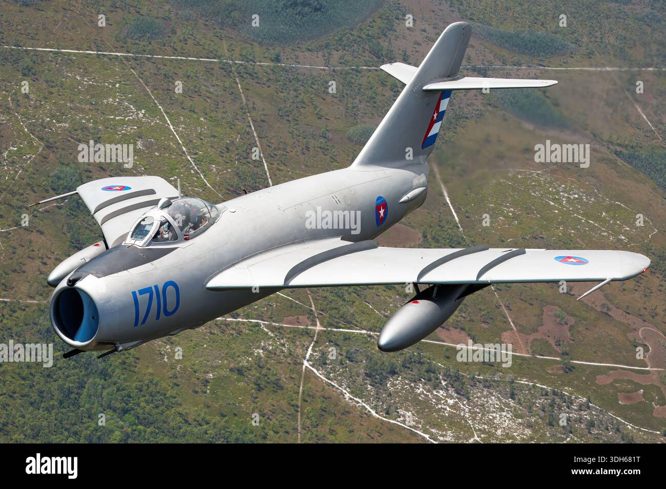 The PZL-Mielec Lim-5, N1710, serial 1C1710, is a single-seat, single ...