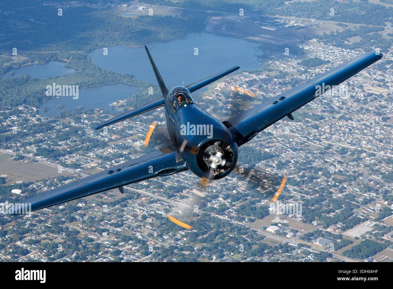 The Grumman F8F-1B Bearcat N2209, alternate serial 122095, serial D.779 ...