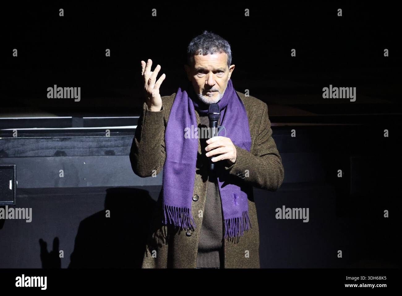 Antonio Banderas during the presentation of 'Godspell, The Musical' at ...