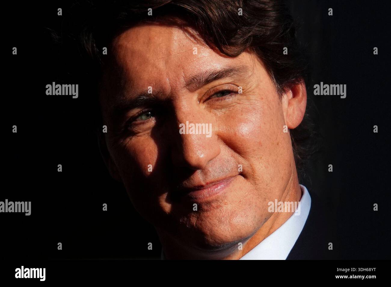 Davos, Switzerland. 20th Jan, 2026. Prime Minister Justin Trudeau takes ...