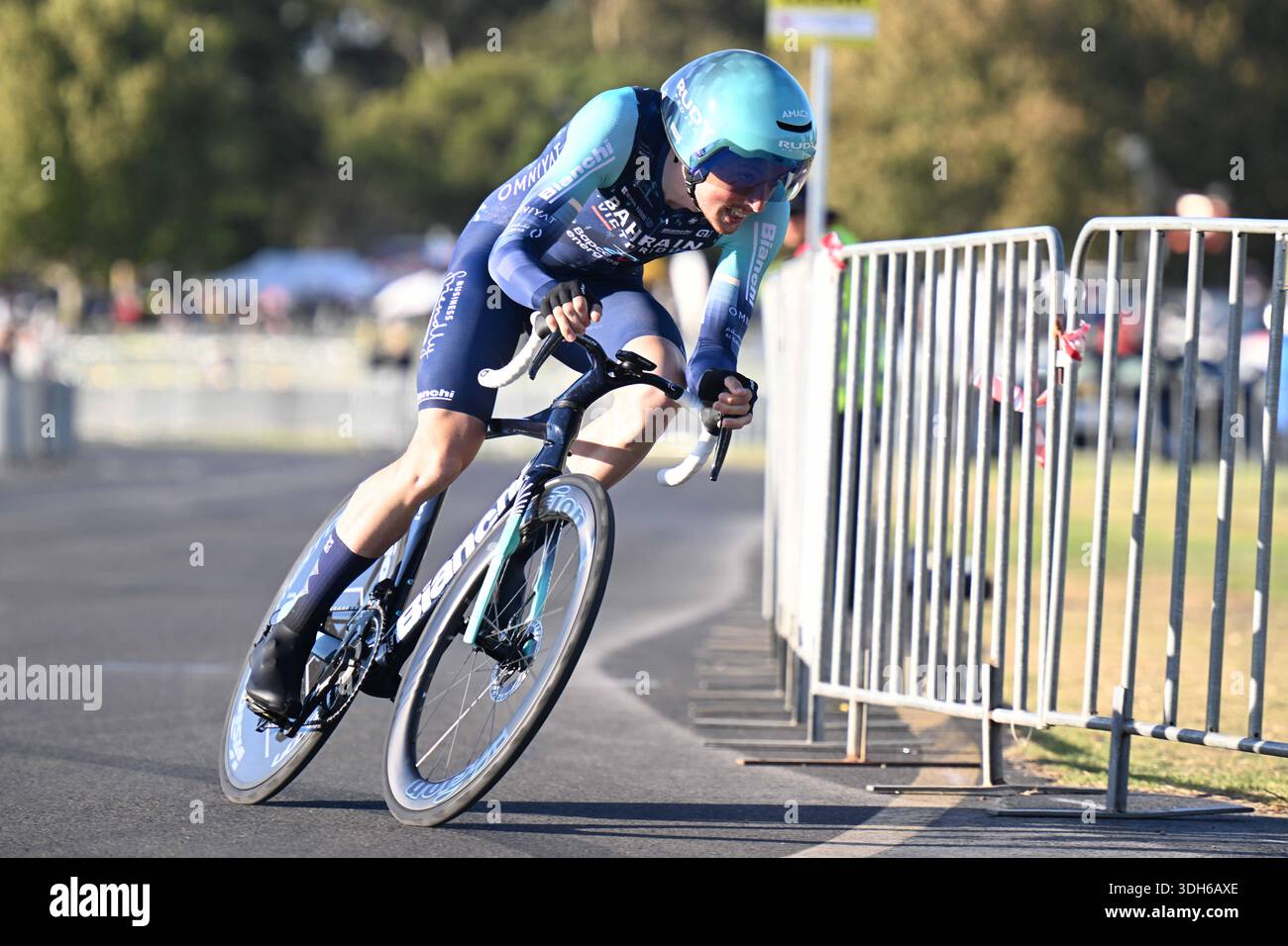 Adelaide, Australia. Tour Down Under; Tappa Prologo Adelaide; 2026 ...