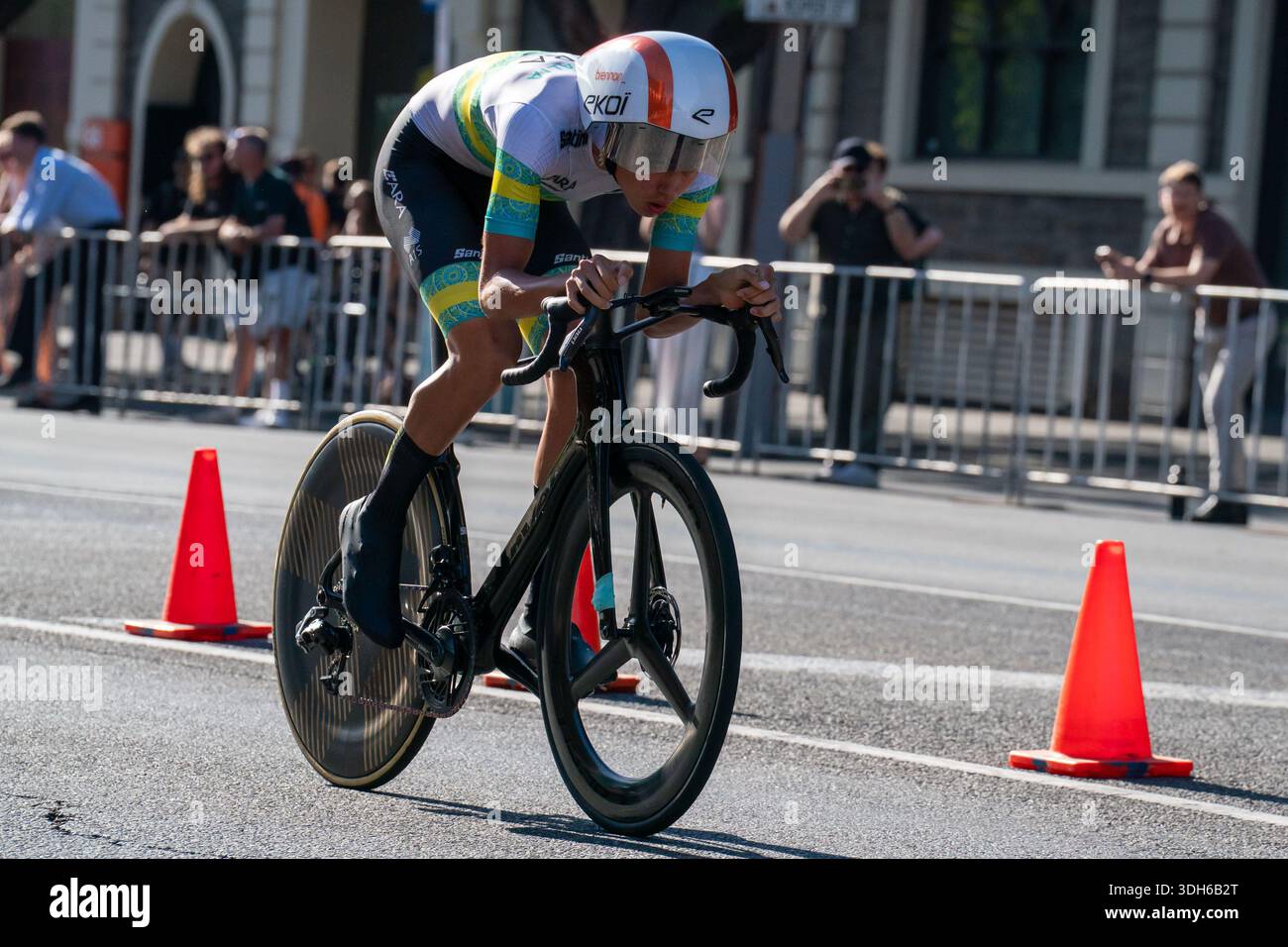 Adelaide, Australia. 20th Jan, 2026. Lucas Stevenson (197 Australia) in ...